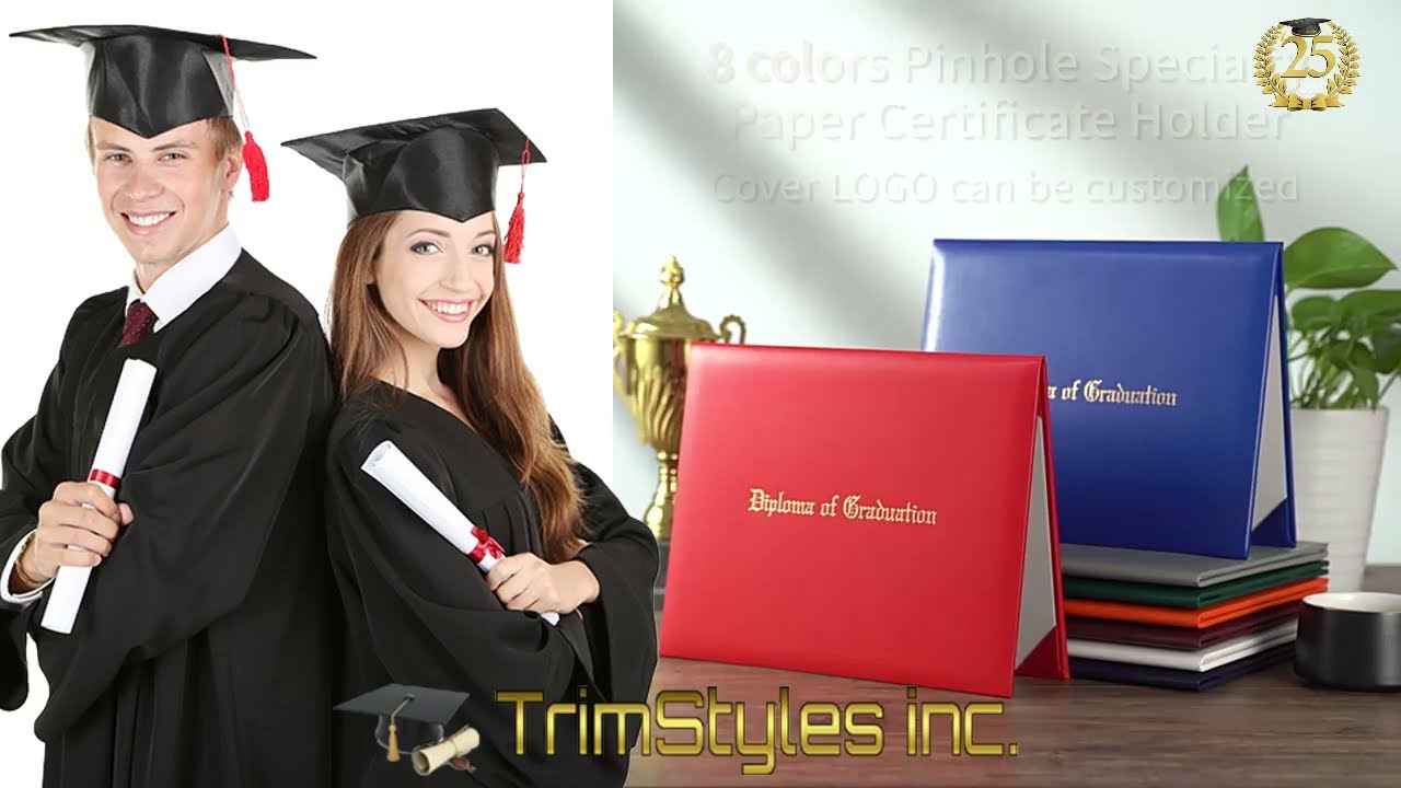 Trimstyles Diploma Cover