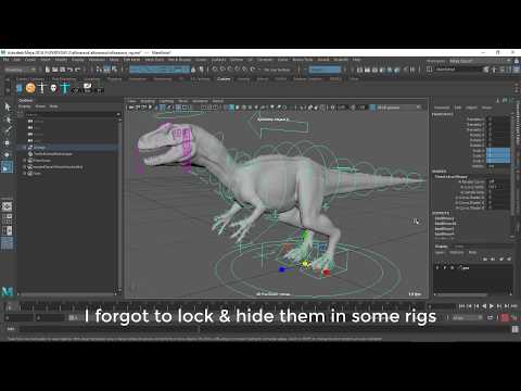 Maya rig scale issue and slow rig issue – Truong CG Artist