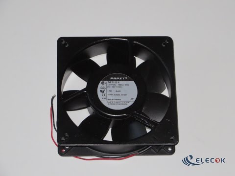 5112N 12V 9.5W 2wires Cooling Fan
