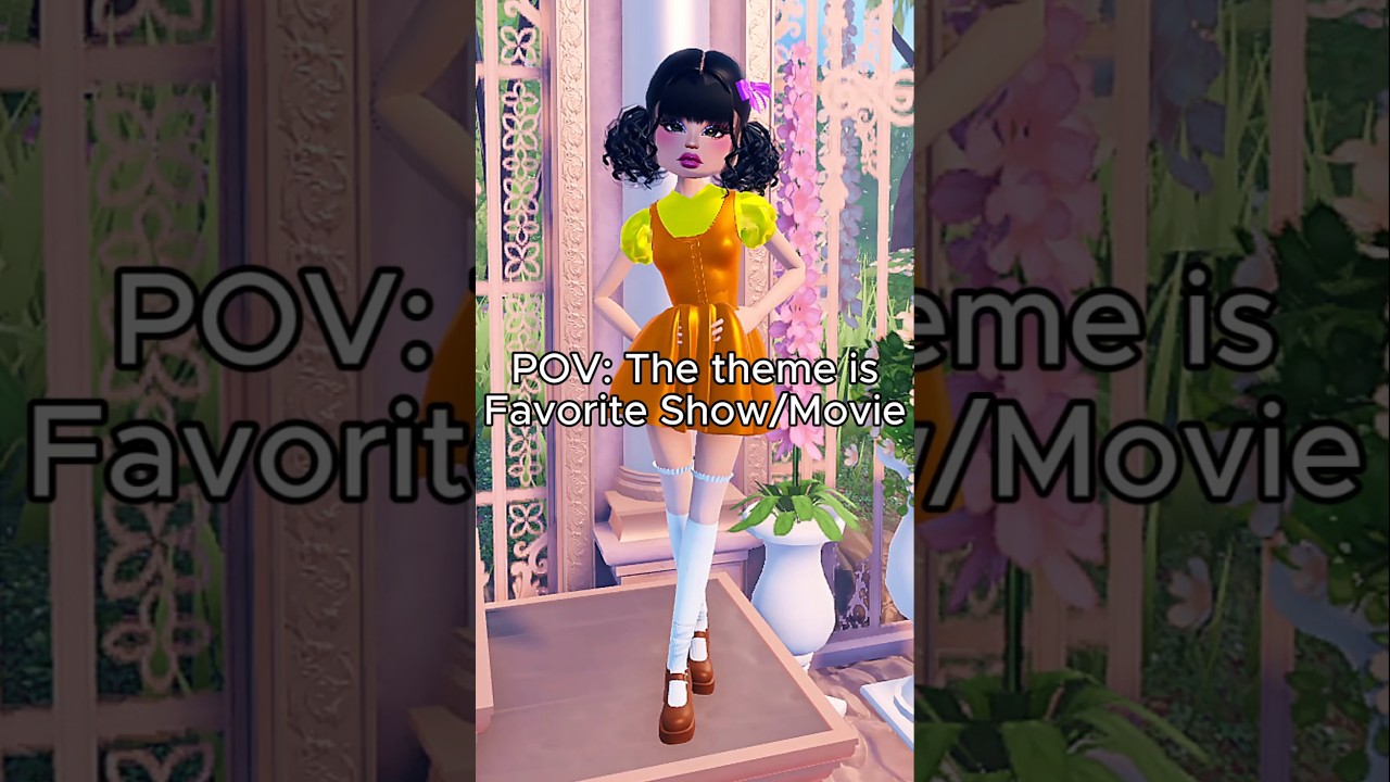 THEME: Favorite Show/Movie🦸‍♂️❤️How many stars would you rate me?⭐️#roblox #dresstoimpress