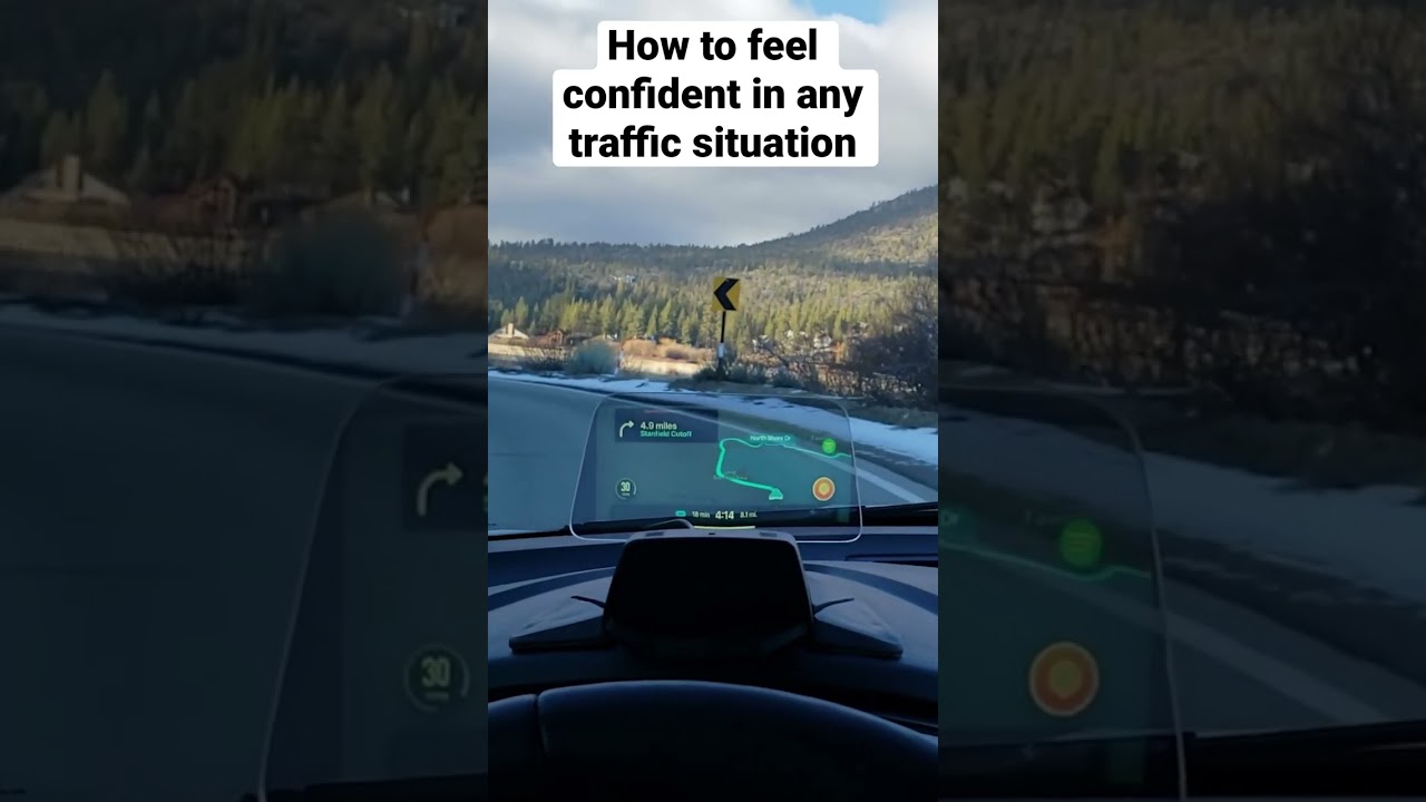 HUDWAY Drive ⚡️ Link in description #hudway #cargadgets #hud #driving