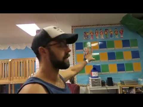 Organizing a Kindergarten classroom is hard work!
