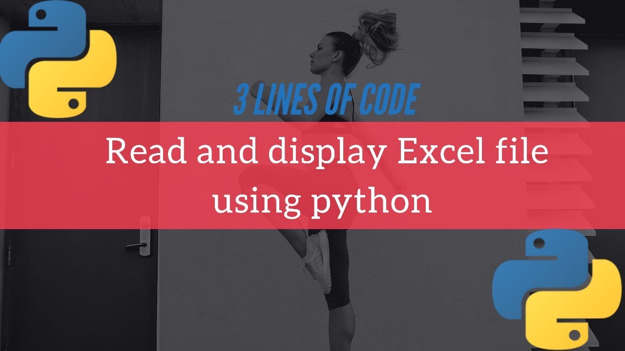 Read And Display Excel File Using Python