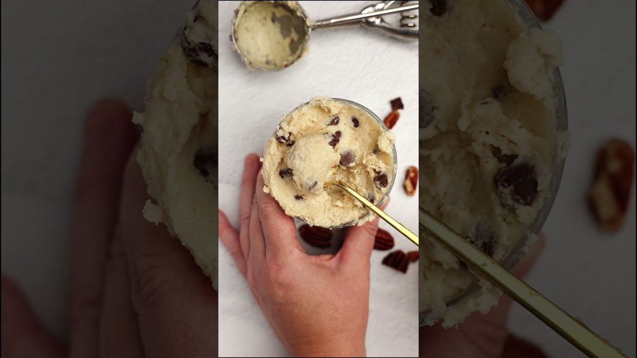 5 Ingredient Viral High Protein Low Carb Cottage Cheese Cookie Dough