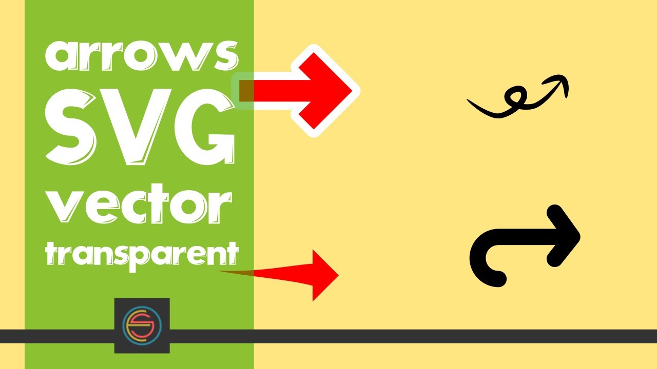 Vector Arts Simple Transparent Arrows