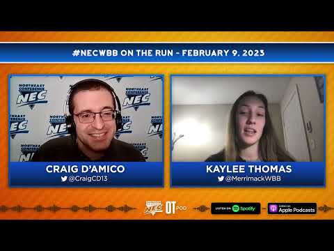 #NECWBB On The Run - February 9, 2023