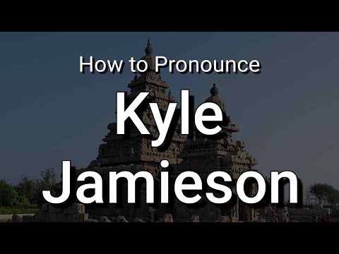 Kyle Jamieson - Pronunciation and Meaning