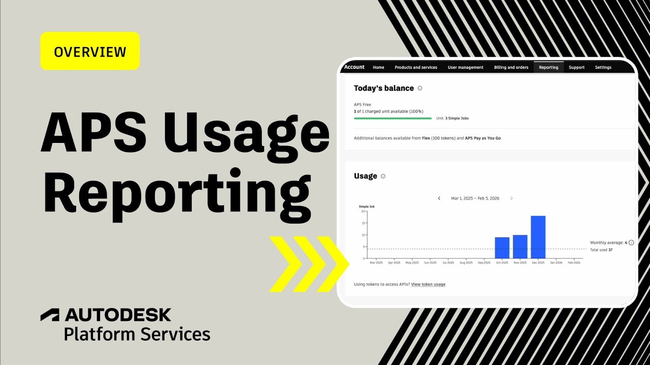 Everything you need to know about Autodesk Platform Services (APS) Usage Reporting