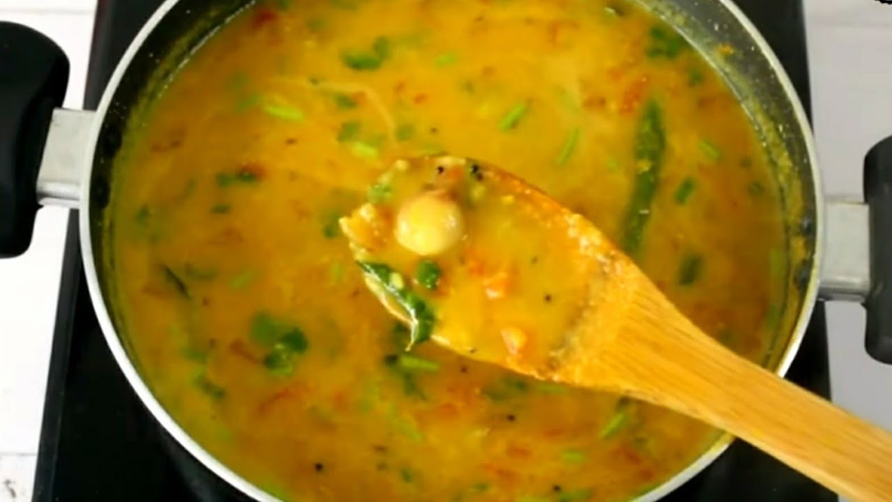 Moong dal sambar recipe | Sambar recipe | Traditional south indian sambar | Side dish for idli dosa