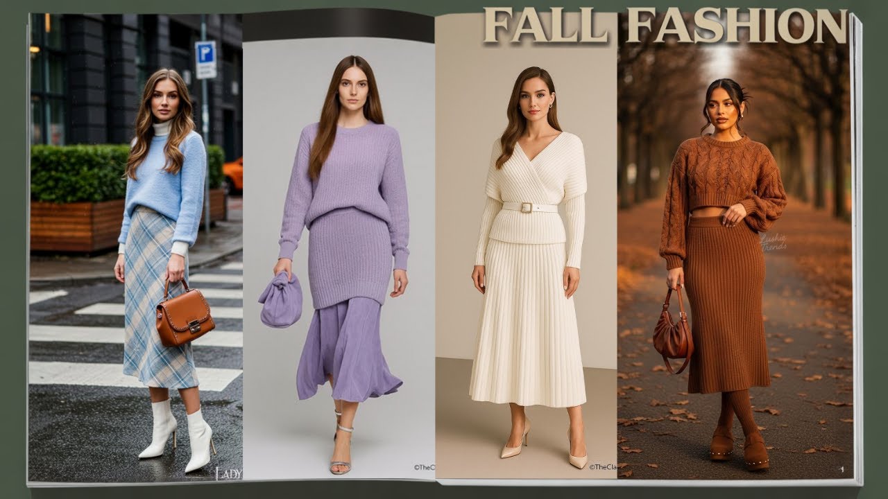 FALL Fashion SKIRT Outfit Ideas For WINTER