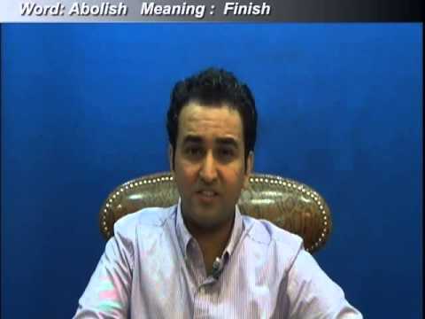 CAFELS (Basic English): Abolish Meaning and Sentence in Urdu/Hindi-Canada Qualified