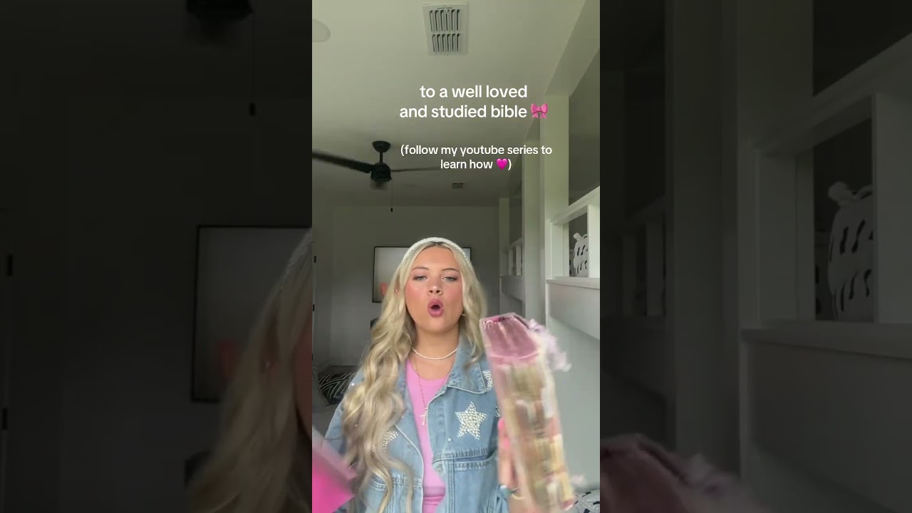 let’s start bible journaling together! ✝️💫🌈🎀