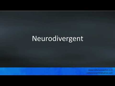 Pronunciation of the word(s) "Neurodivergent".