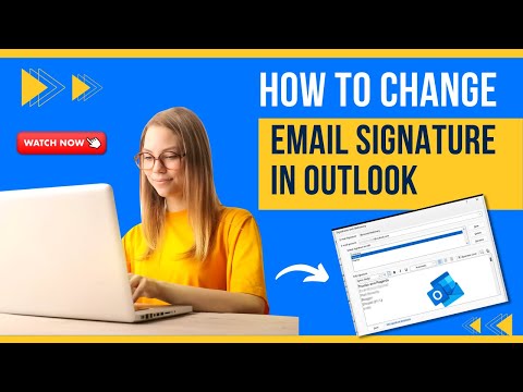 How to Change Email Signature in Outlook? | Help Email Tales