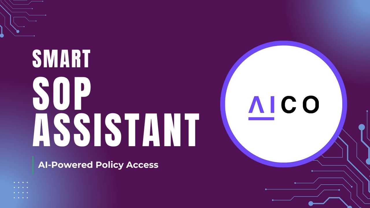 Let your employee's talk to your data with AI SOP Agent | Automation & Efficient Workflow Management