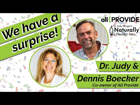 Biggest Surprise Yet from Dr. Judy featuring Allprovide Pet Food