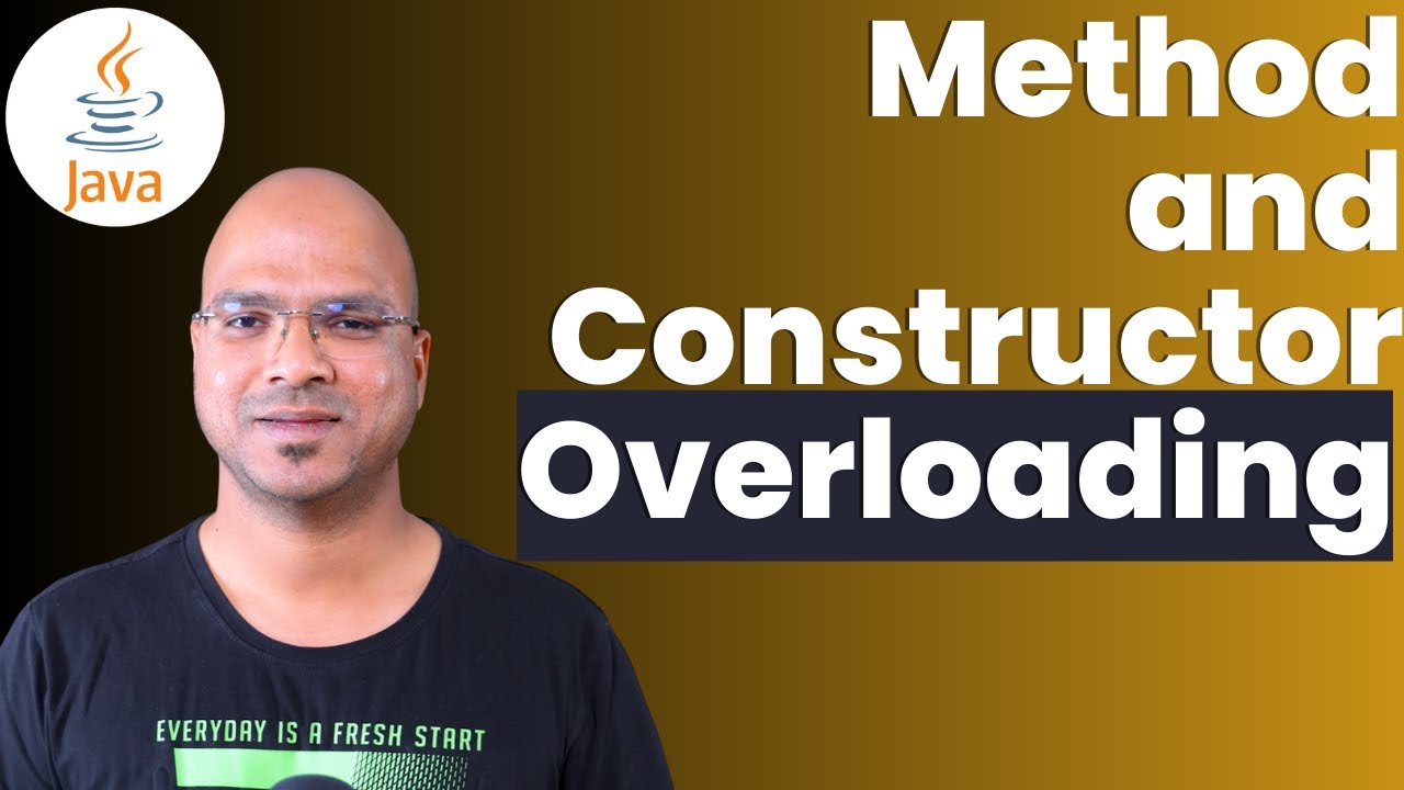#4.5 Java Tutorial | Method and Constructor Overloading