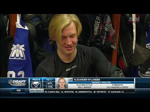 Alexander Nylander selected by the Buffalo Sabres