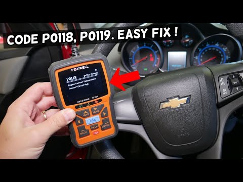 FIX CODE P0118 P0119 COOLANT TEMPERATURE SENSOR CHEVY, CHEVROLET, GMC, BUICK, CADILLAC