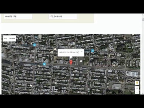 How To Get The Google Map Address Latitude And Longitude