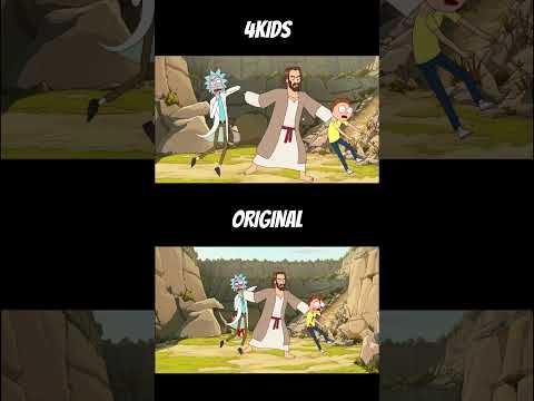 4kids Censorship in Rick And Morty #1 #4kids #rickandmorty #shorts