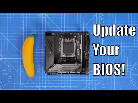How to update Gigabyte Motherboard BIOS easily (feat B650I AORUS ULTRA)