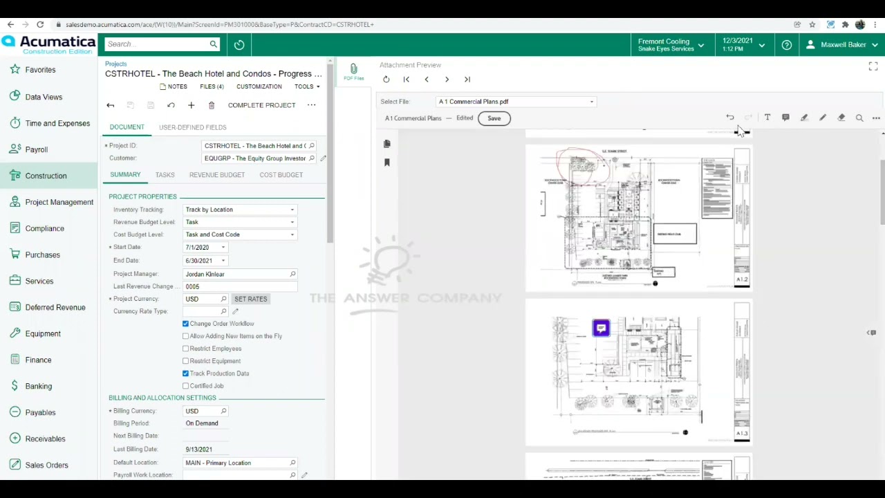 Acumatica PDF Annotator