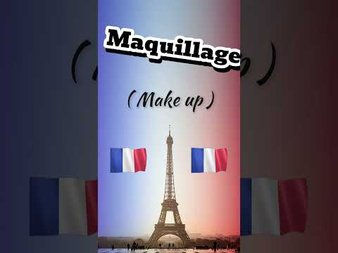 How to Pronounce Maquillage in French #learnfrench #frenchforbeginner #frenchlessons #frenchlanguage