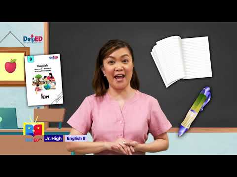 Grade 8 English Q1 Ep3: Writing Bibliography