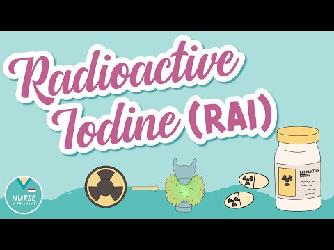 Radioactive Iodine (RAI) | Pharmacology Help for Nursing Students