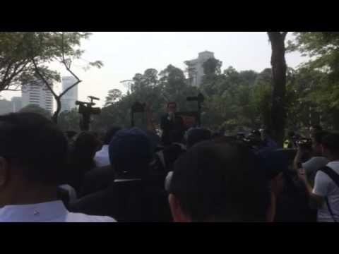 Lawyers protest in Kuala Lumpur over continued use of Sedition Act