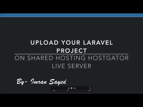 Learn 21 How to upload laravel project on shared hosting hostgator live server - Mind Luster