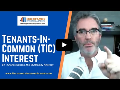 Tenants In Common (TIC) Interest