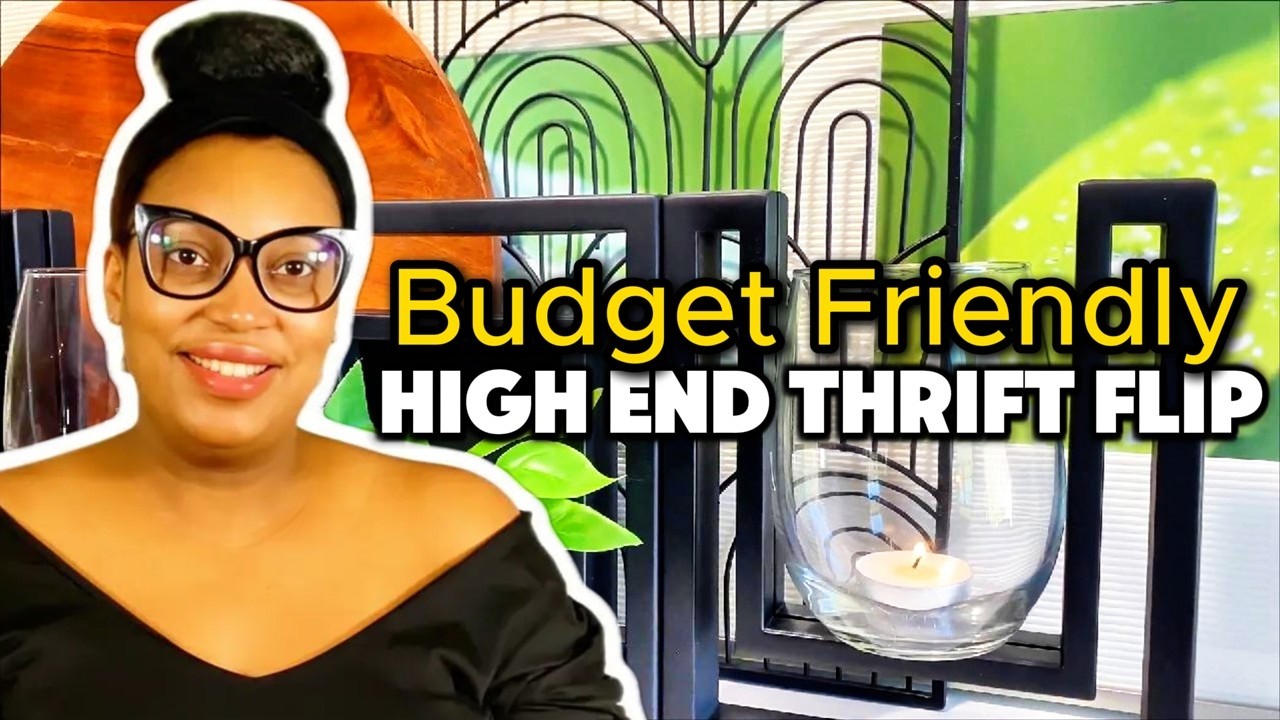 Come Thrift With Me 🛒$4 Thrift Flip to High End DIY