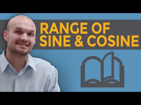 How to find the range of the sine and cosine graph