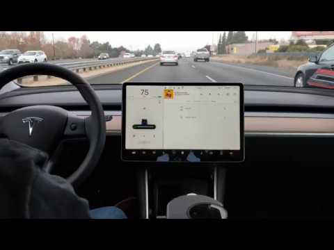 Model 3 Sound Level 75 MPH Smooth Highway