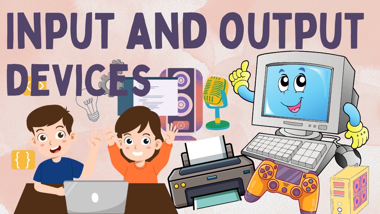 Input and output devices|computer input and output devices for kids|class 2 #learning