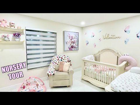 BABY GIRLS NURSERY TOUR *BUTTERFLY THEME*