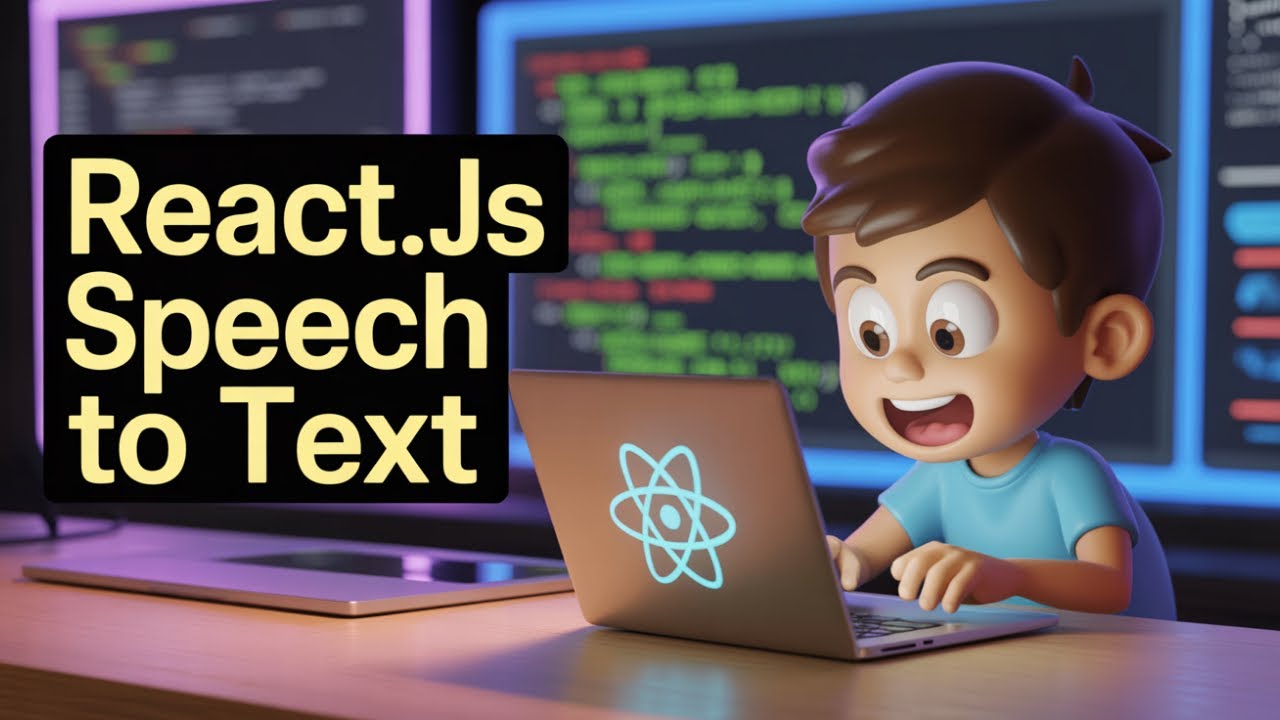 Build a React.js Speech to Text Web App Through Microphone Using react-speech-recognition Library