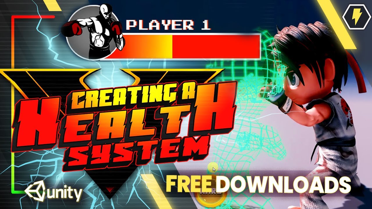 Games without code! Creating a  Life Health system - [ unity Bolt tutorial ]