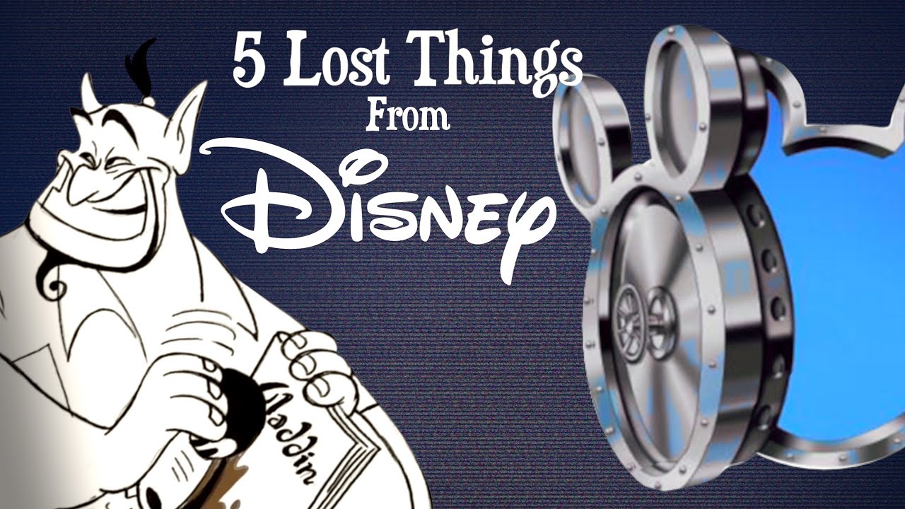5 Lost Things from Disney | Scribbles to Screen