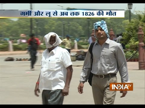 Heatwave Continues to Sear India as Death Toll Rises to 1,826 - India TV