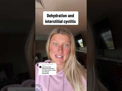 Dehydration and interstitial cystitis #interstitialcystitis #ic #icdietitian #hydration