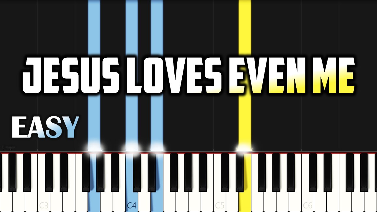 Jesus Loves Even Me | EASY PIANO TUTORIAL BY Extreme Midi