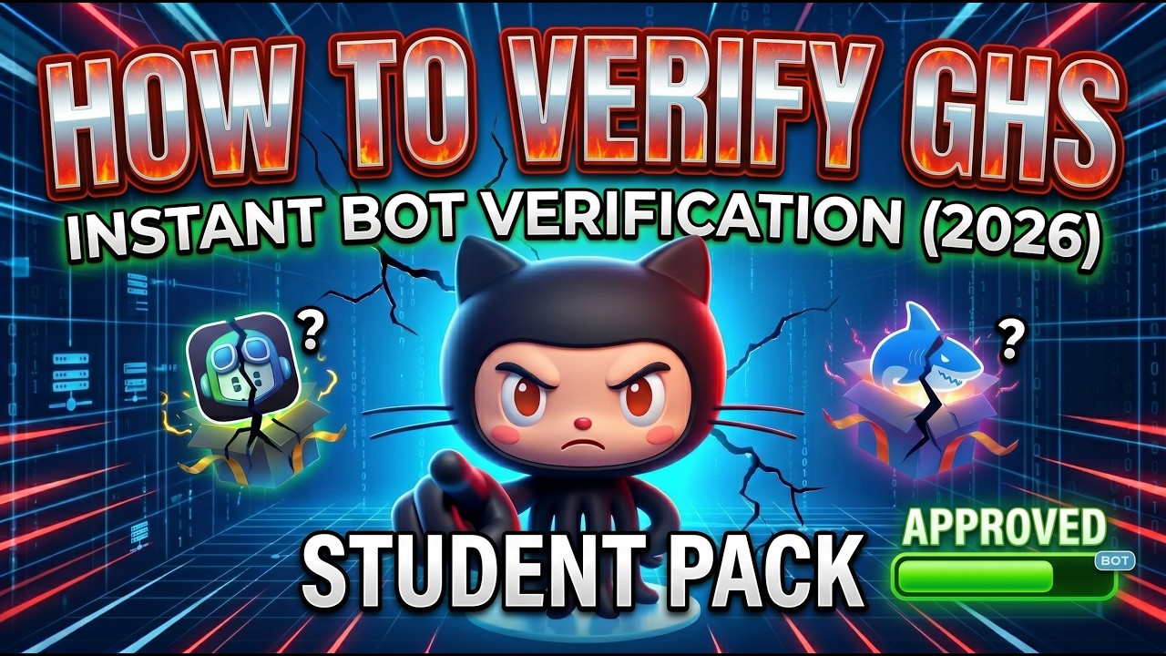GitHub Student Pack Bot 2026: Verified in 3 Minutes