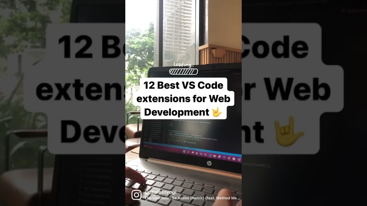 12 Best VS Code extensions for Web Development