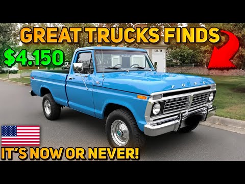 20 Fantastic Trucks Available on Craigslist and Facebook Marketplace! Great Cars