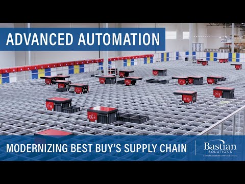 Best Buy Modernizes Supply Chain Network with Advanced Automation and Warehouse Robots