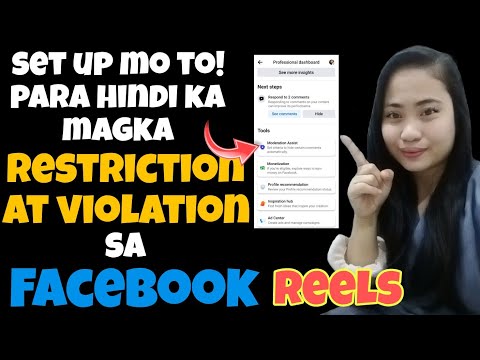 Ang tamang pag set up ng moderation assist sa Facebook reels.(2024) | NEURY ANGEL TV