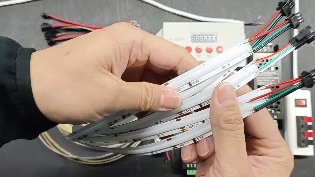 Dot-Free Dynamic RGB COB Light Strip